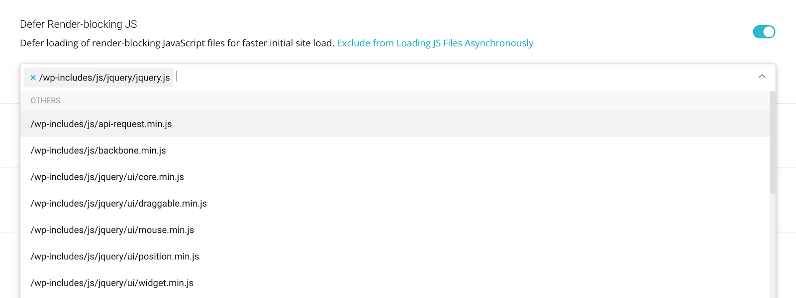 SG Optimizer Exclude From Loading JS Files Asynchronously List - Start ... SG Optimizer Exclude From Loading JS Files Asynchronously List - Start ...